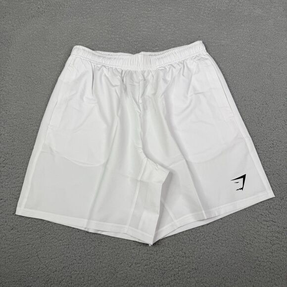 Gymshark | Shorts | Gymshark Shorts Mens Medium White Slim Arrival 7 ...